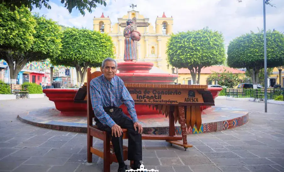 Tereso López, el marimbista que convirtió a San Antonio Aguas Calientes ...